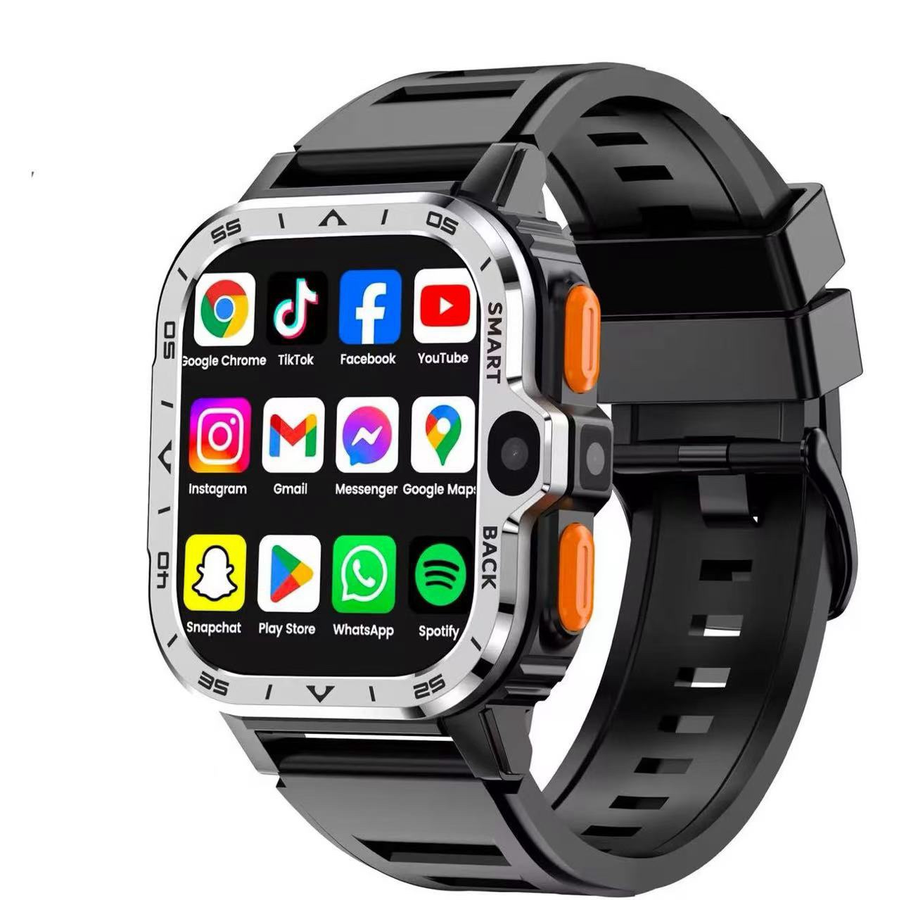 PGD Square 4G Android Smart Watch – PoPo Cameras – Trusted Choice