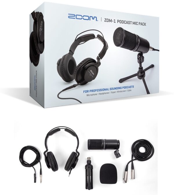 Zoom ZDM-1 podcast mic pack - PoPo Cameras - Trusted Choice